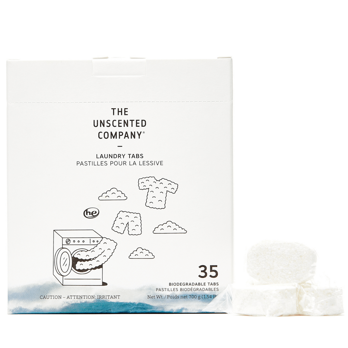 UNSCENTED CO - Biodegradable Laundry Tabs by Unscented Co. | Samara & Co
